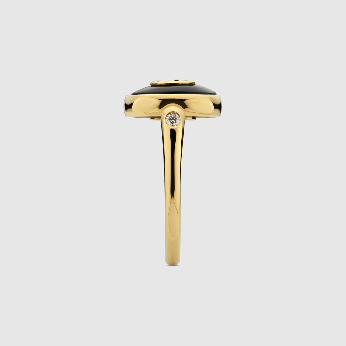 Gucci Interlocking 18k ring in 18k yellow gold | GUCCI® US