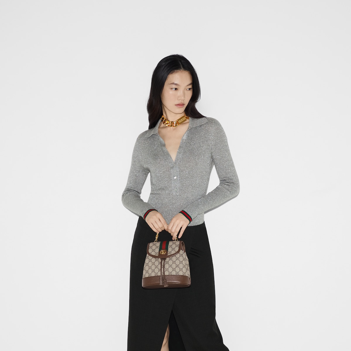 Ophidia mini backpack in beige and ebony Supreme | GUCCI® NZ