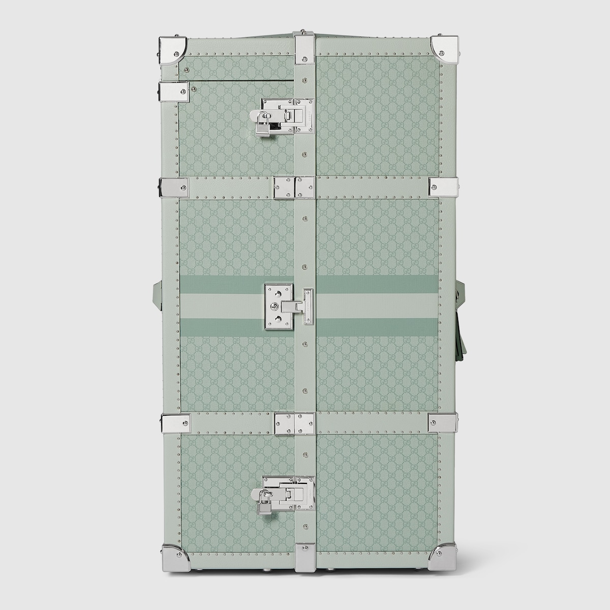 Ophidia large trunk in pale green GG Supreme | GUCCI® AU