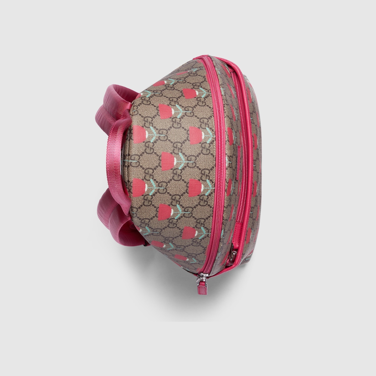 Children's printed GG backpack in beige and ebony GG Supreme | GUCCI® US