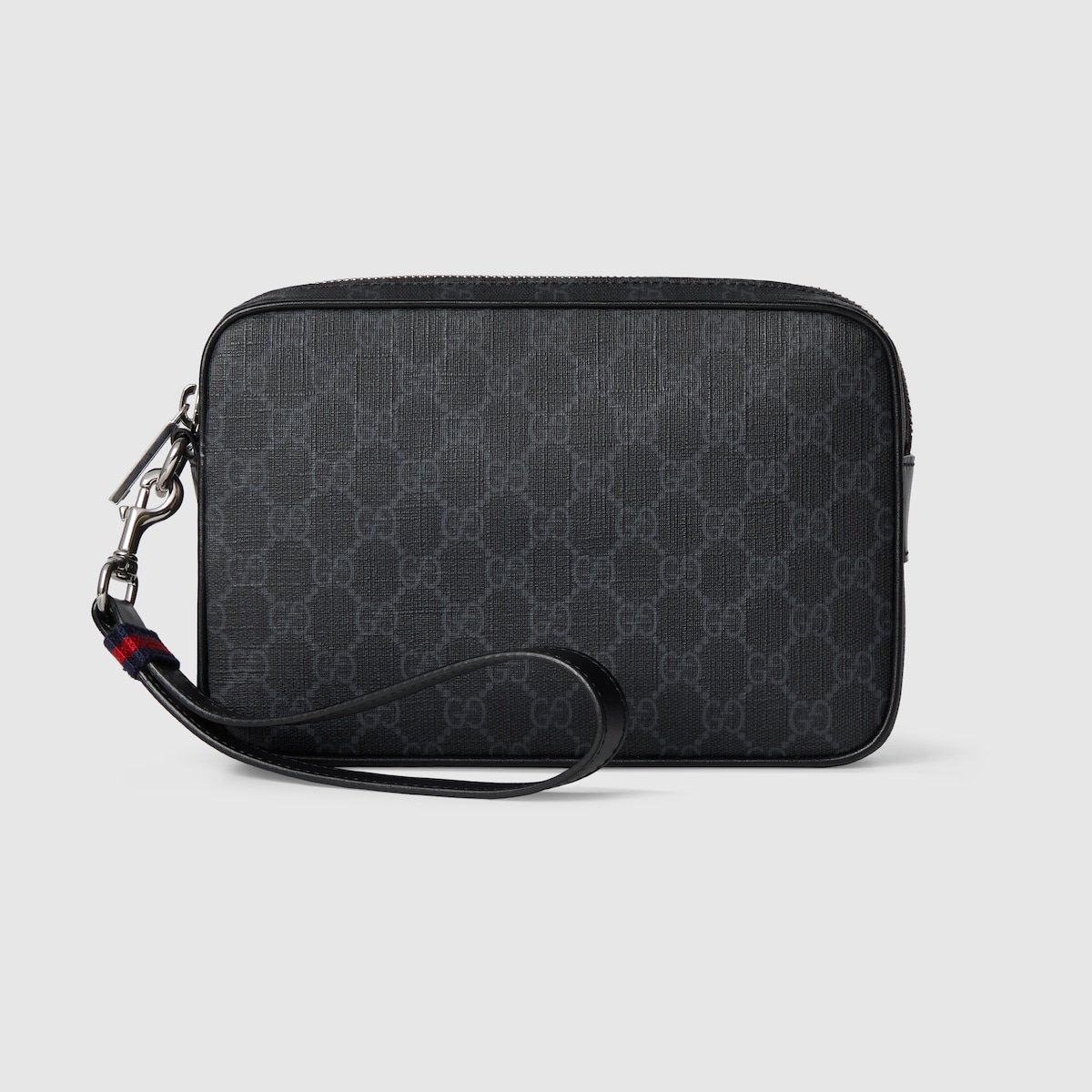 GG Black small pouch in black GG Supreme | GUCCI® UK