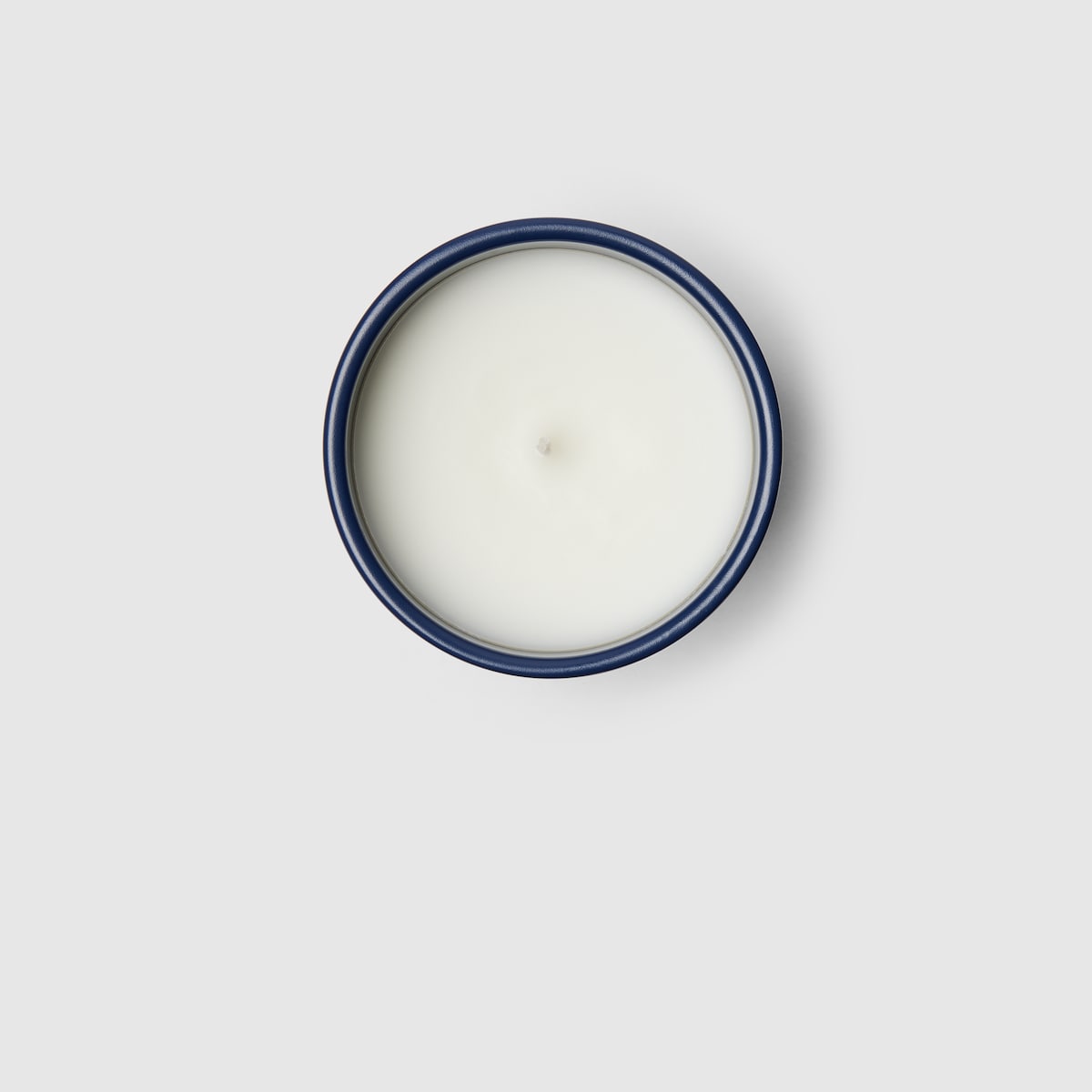 Velvet Patchouli, mini basket candle in dark blue metal | GUCCI® US