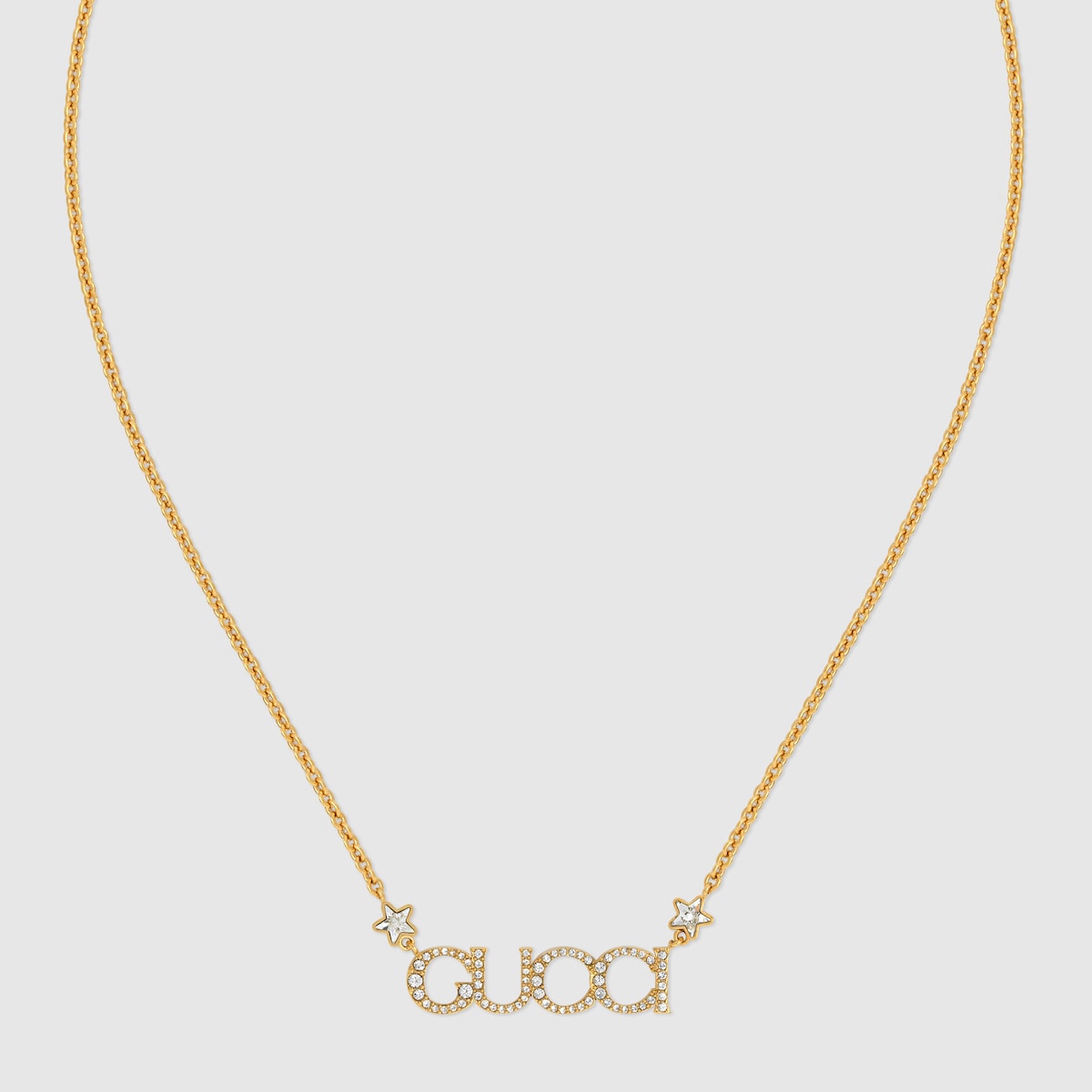 Gucci gg necklace gold store