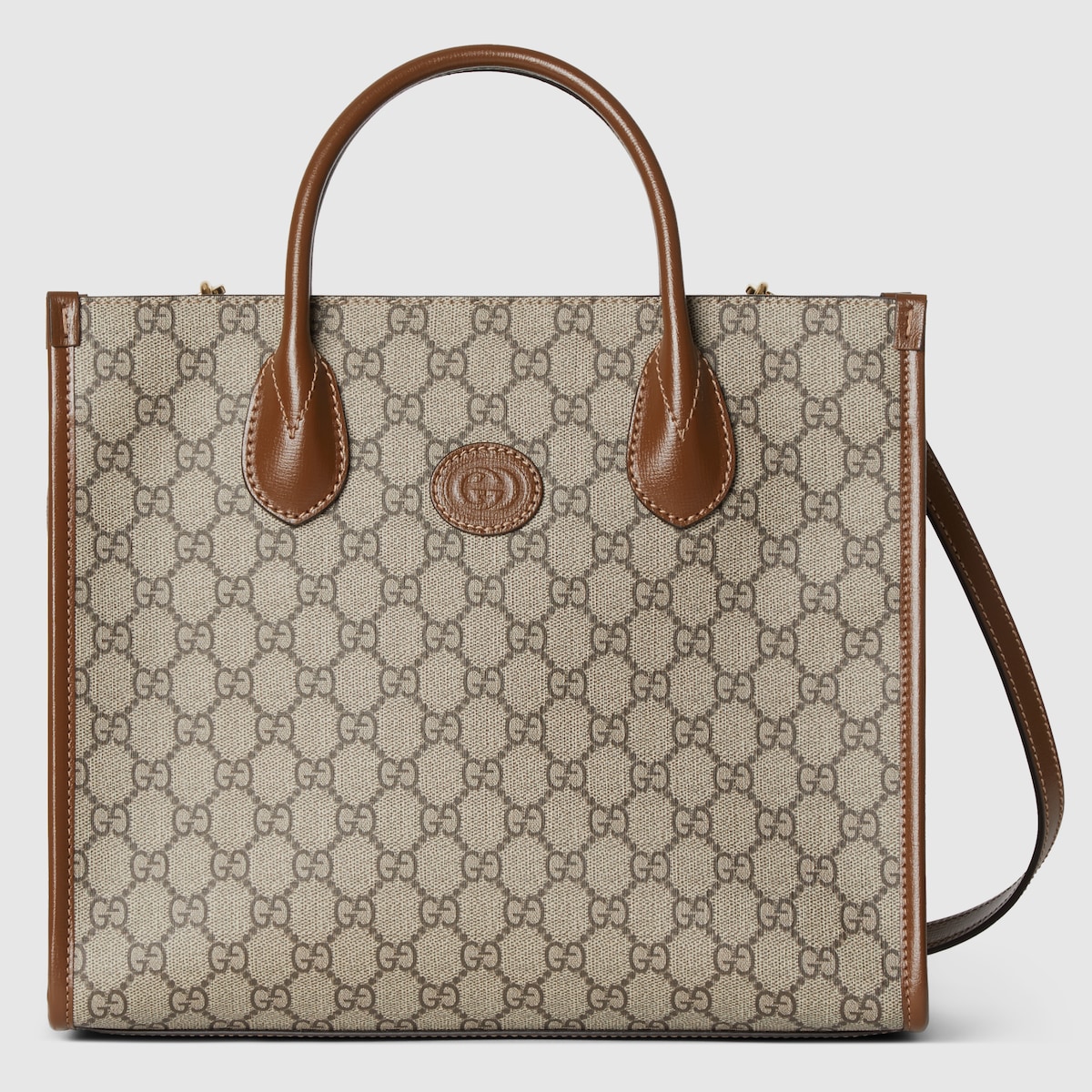 Small tote bag with GG in GG Supreme | GUCCI® Australia