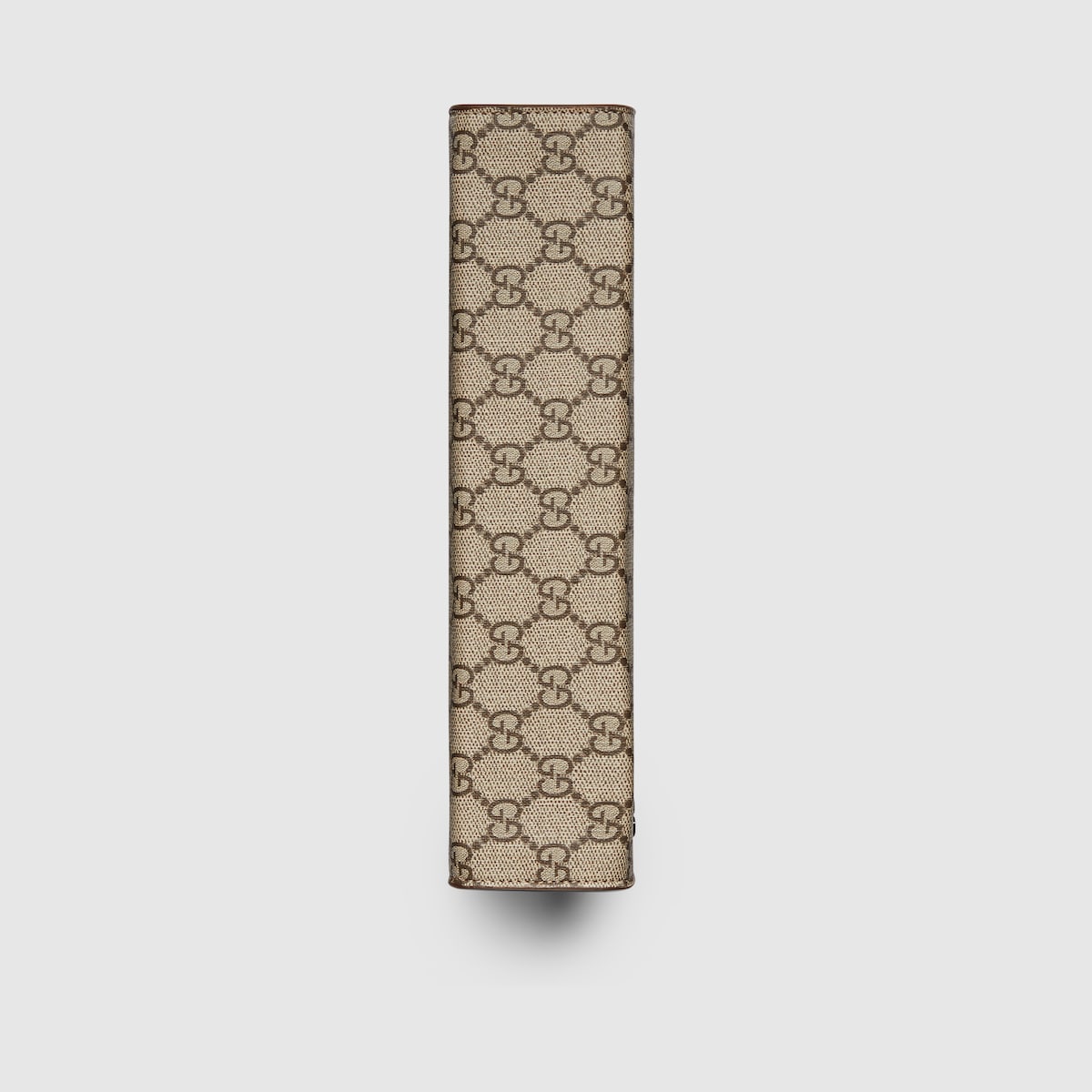Brown trim small pouch in beige and ebony Supreme | GUCCI® US