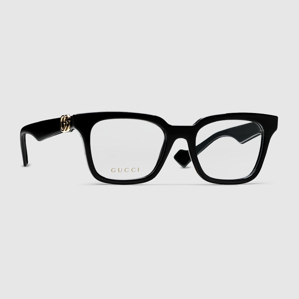 Square optical frame in black | GUCCI® US