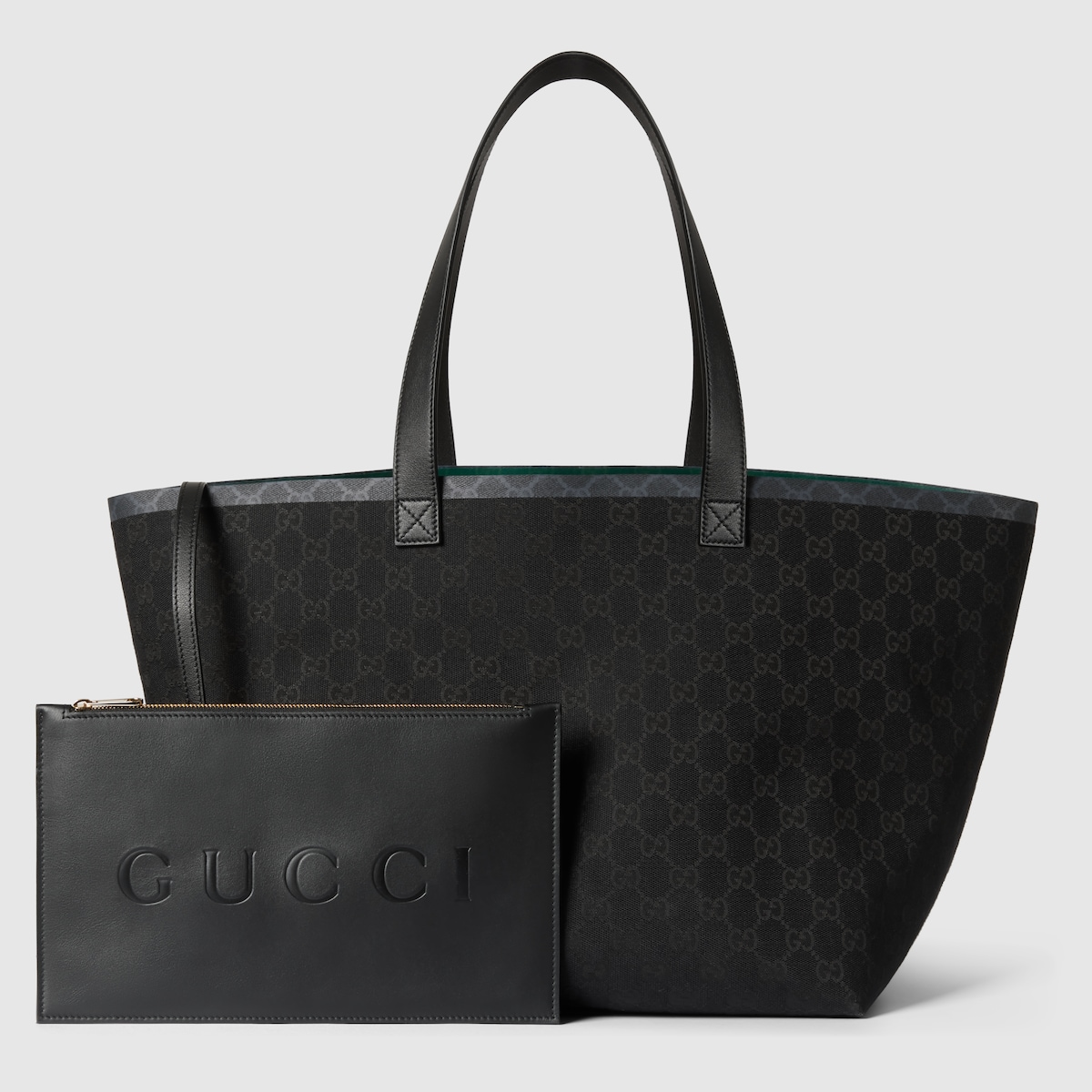 Bolsa tote mediana Gucci Totissima inLona Original GG negra | GUCCI® MX