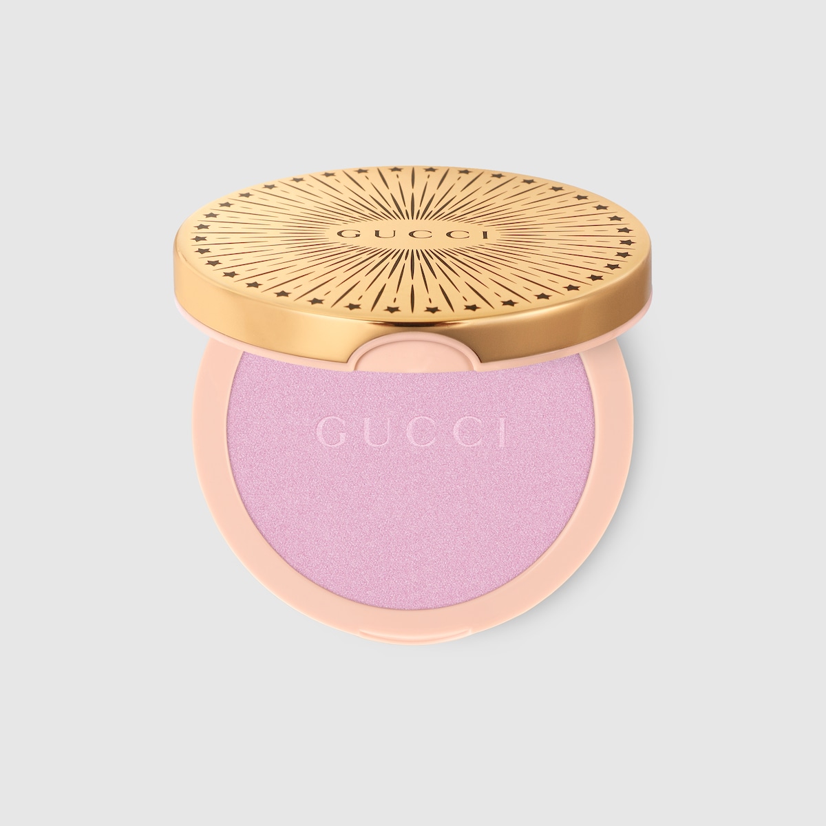 02, Gucci Glow Highlighter powder in 02 Frosted Lilac | GUCCI® US