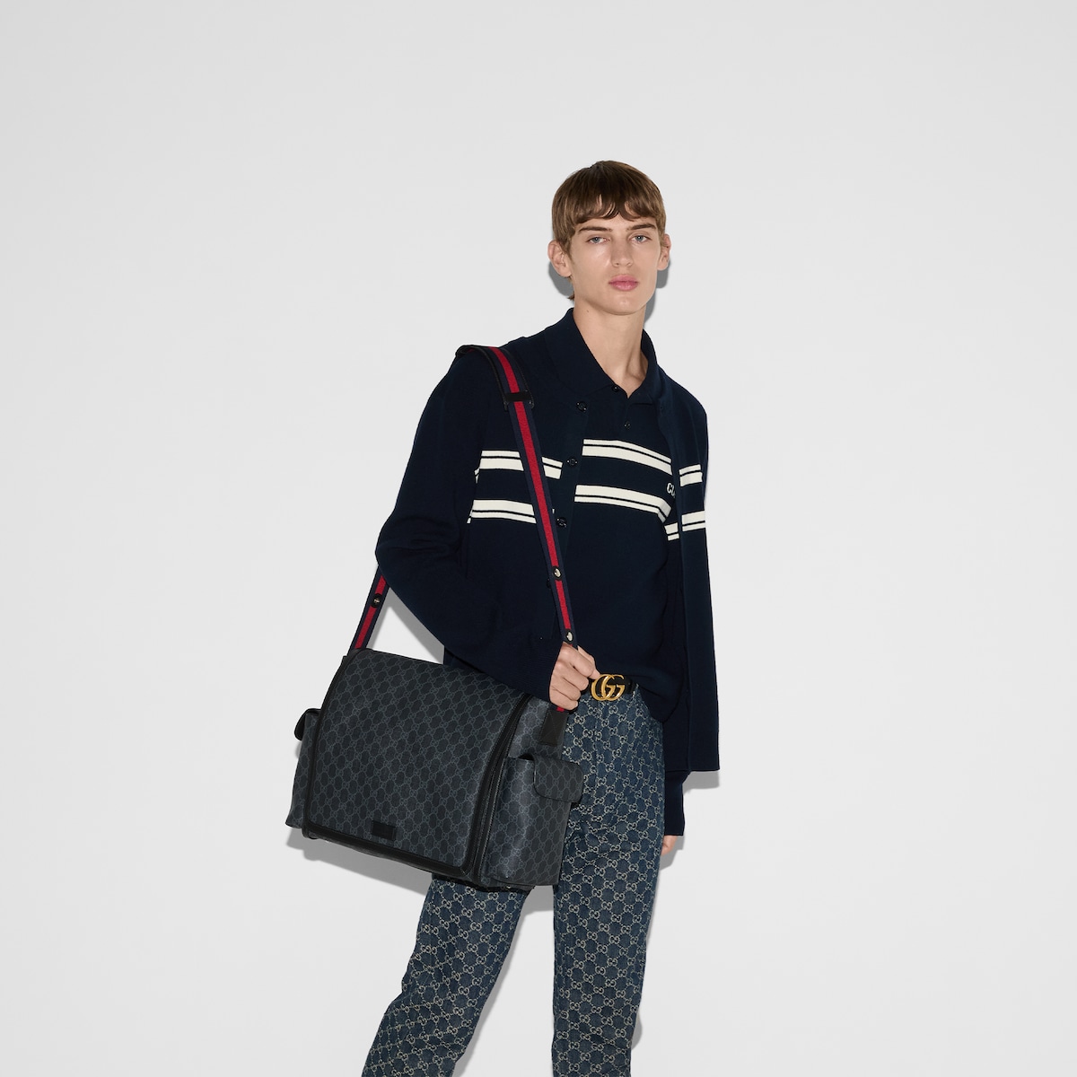GG Supreme Diaper Bag | GUCCI® AU