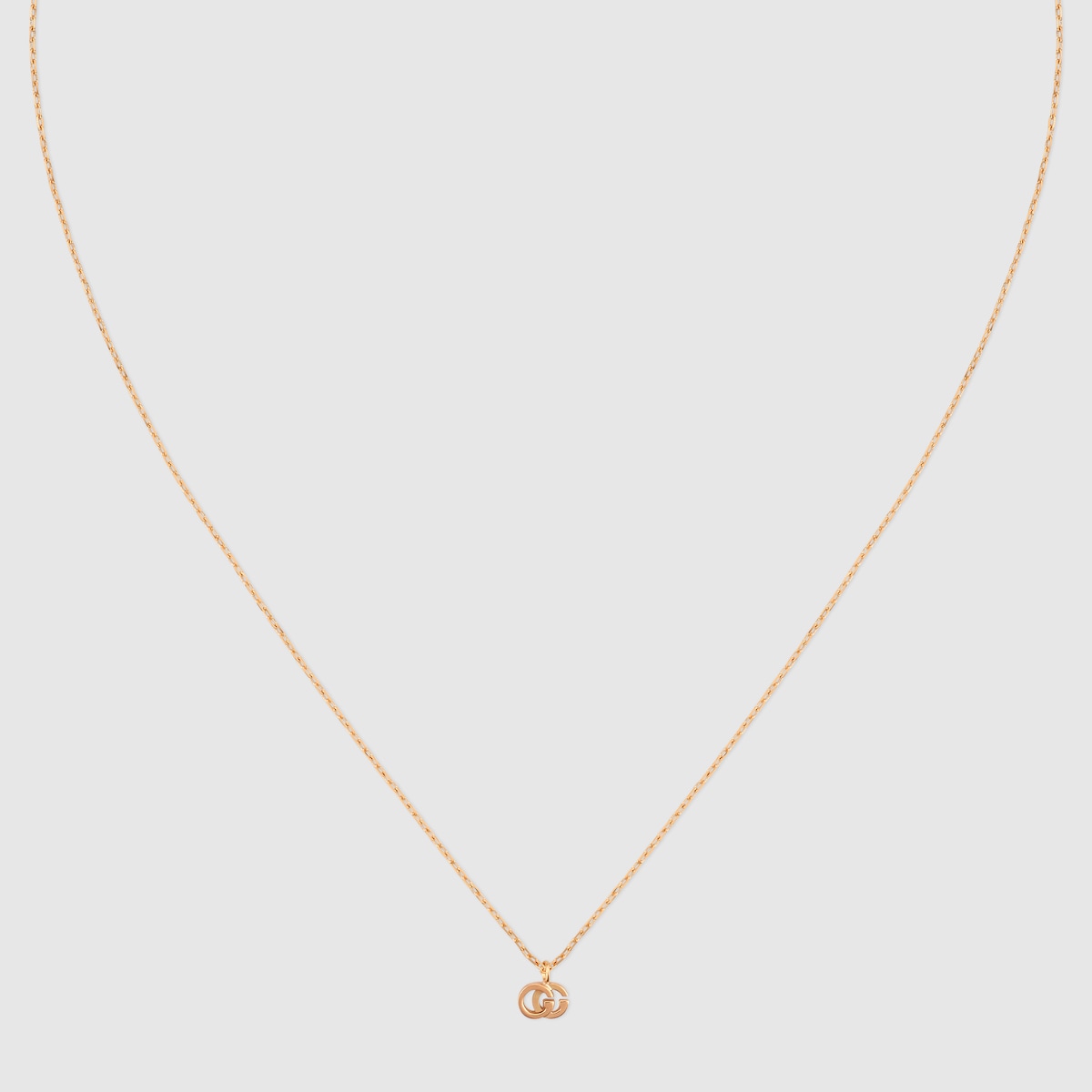 GG Running 18k necklace in 18k rose gold | GUCCI® NZ