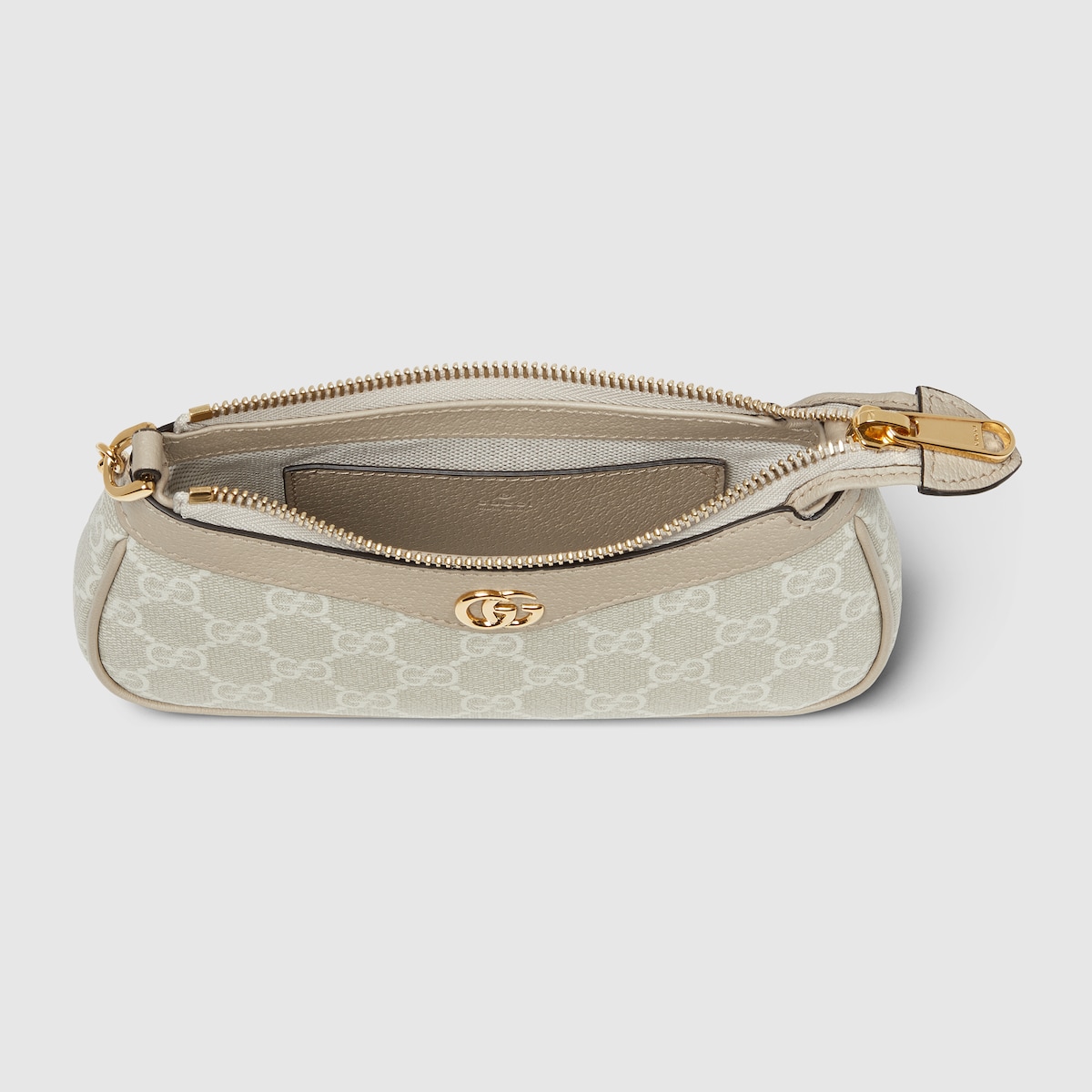 Ophidia mini bag in beige and white Supreme | GUCCI® US