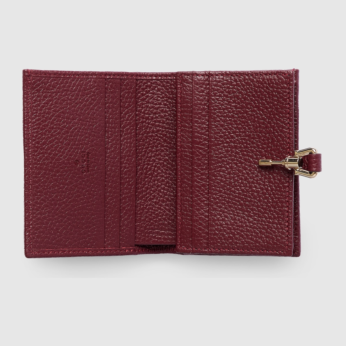 Cartera con tarjetero Jackie 1961 en piel roja Rosso Ancora | GUCCI® ES