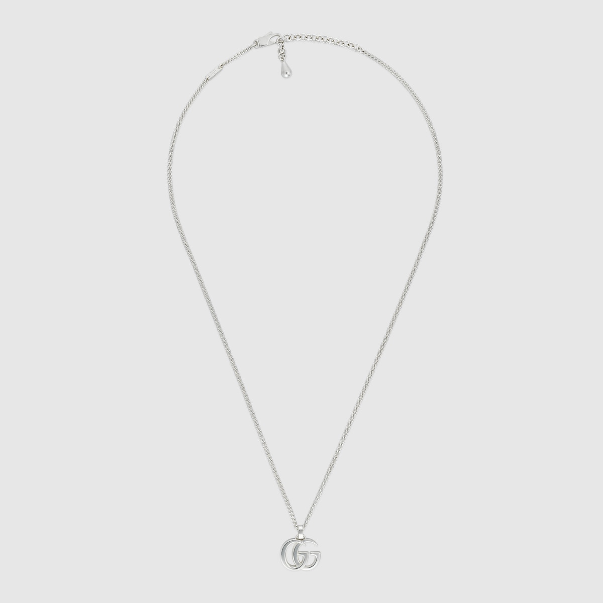 GG Marmont pendant necklace in 925 sterling silver | GUCCI® UK