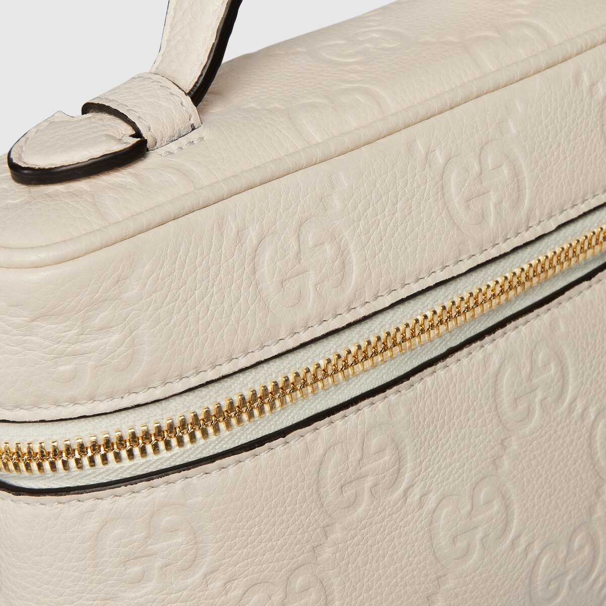 GG Emblem small bag in ivory leather | GUCCI® US