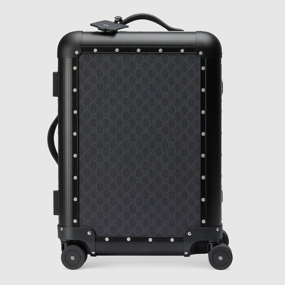 Trolley de cabina plus Gucci Porter en lona Supreme negra | GUCCI® MX