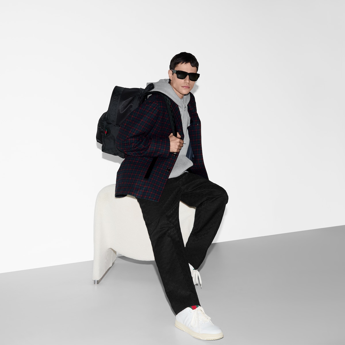 GGキャンバス パンツ ・ブラック | GUCCI公式