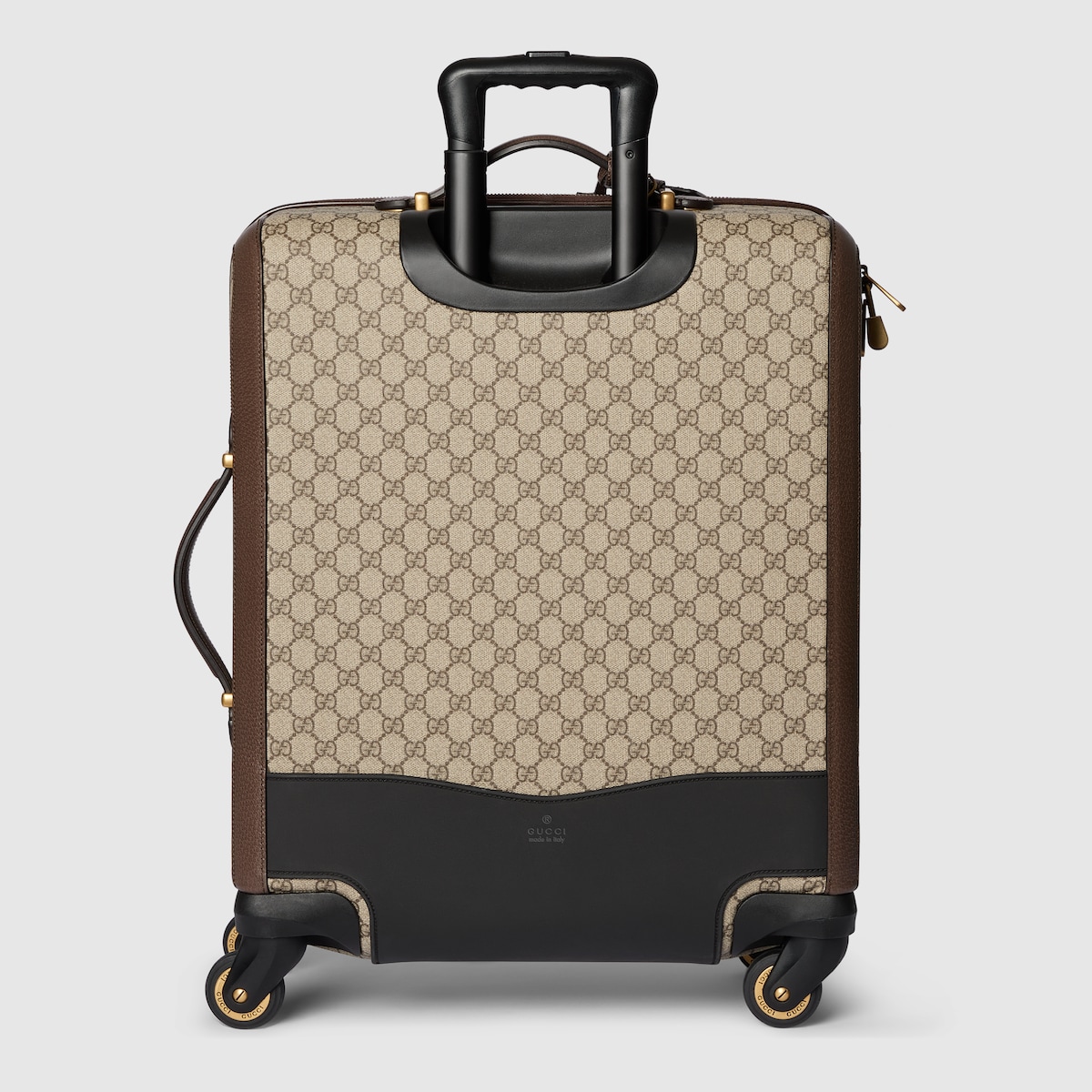 Gucci Savoy cabin plus trolley in beige and ebony Supreme | GUCCI® Canada