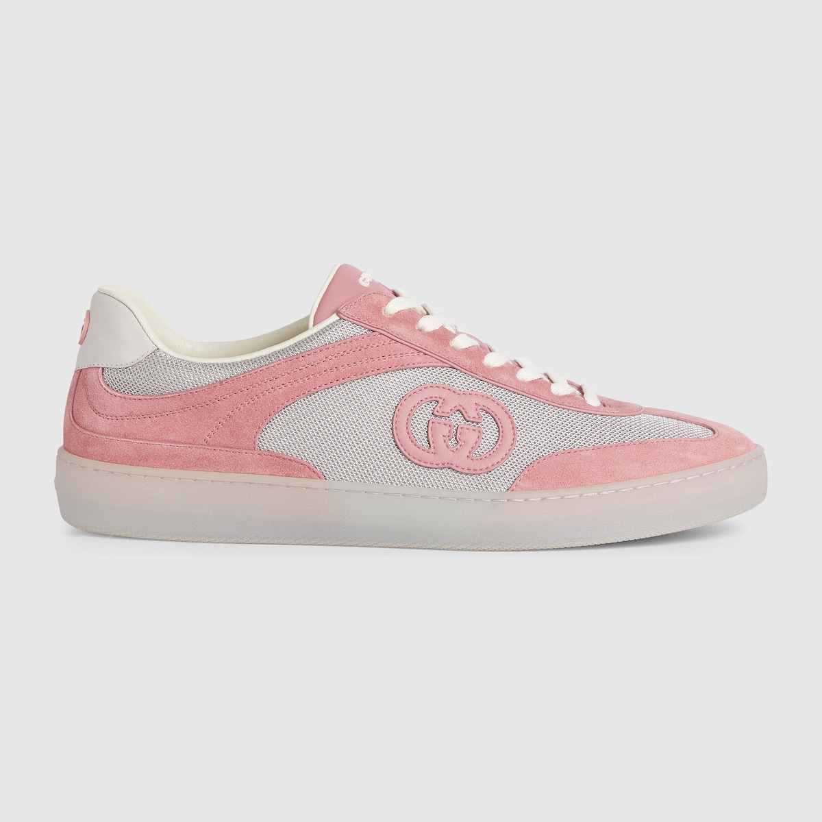 Baskets pour homme G75 en daim rose | GUCCI® BE
