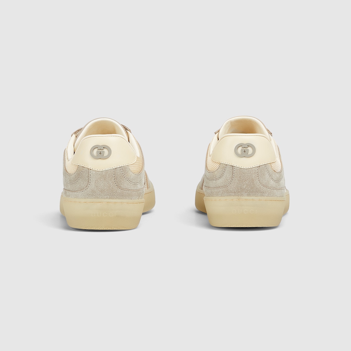 Sneaker uomo G75 in pelle scamosciata beige | GUCCI® CH