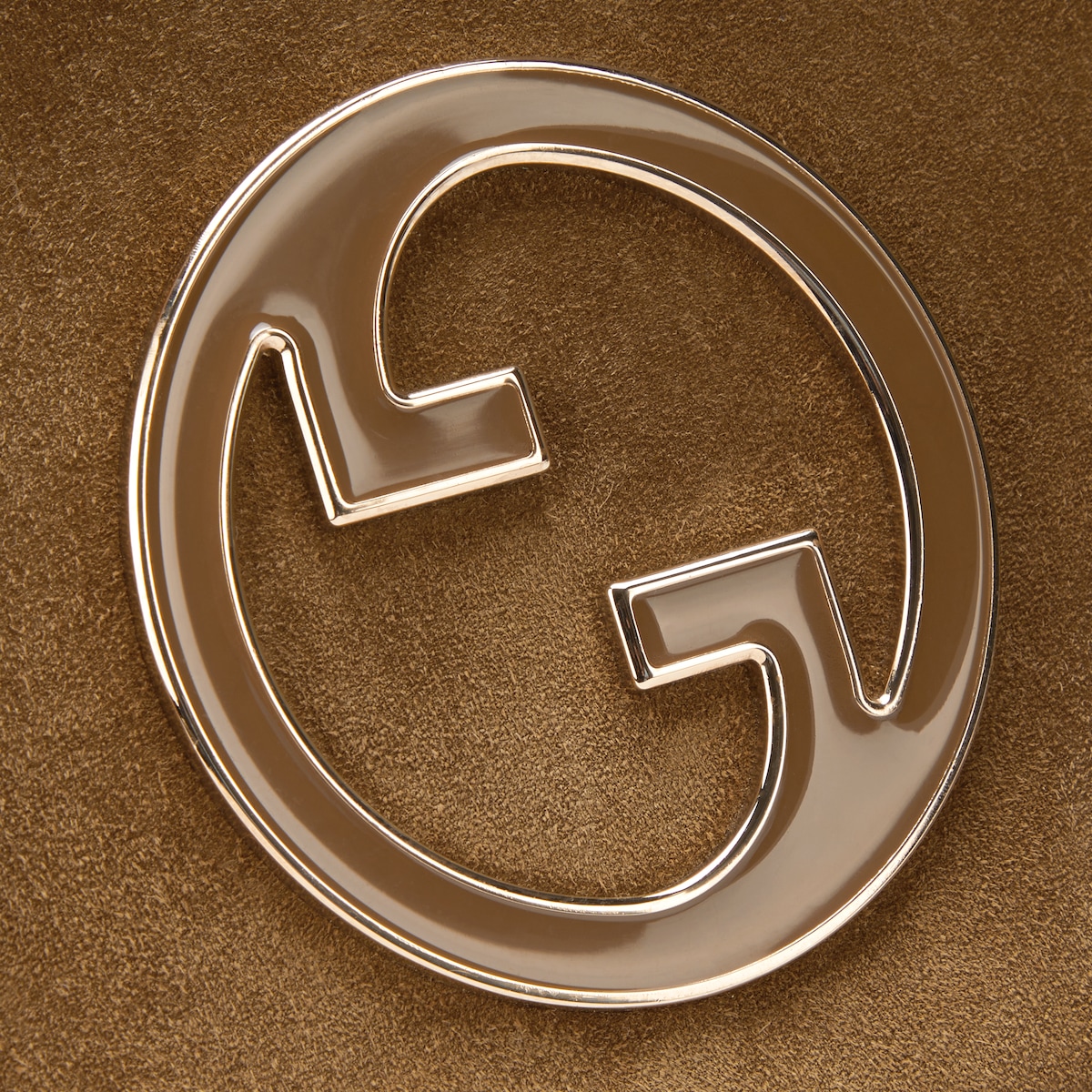 Gucci Blondie large top handle bag in light brown suede | GUCCI® US