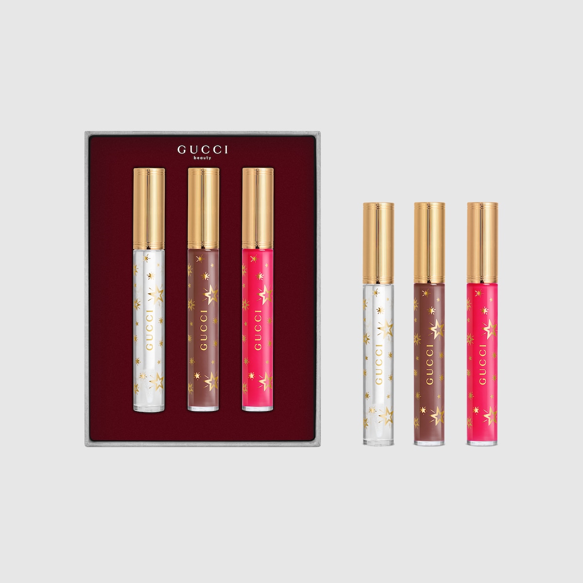 Gloss à Lèvres lip gloss trio gift set in lip gloss | GUCCI® UK