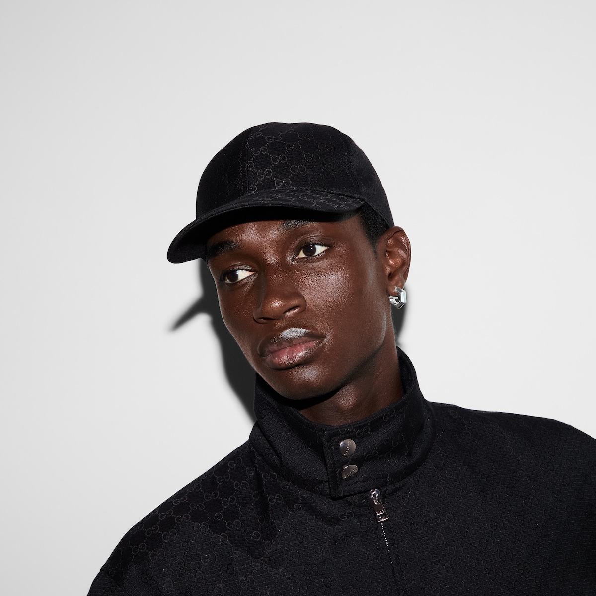 Casquette GG indéchirable en noir | GUCCI® FR