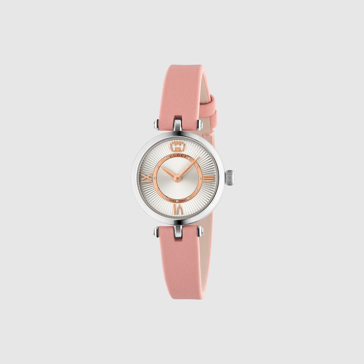 Model 2000 watch, 24mm in pink leather | GUCCI® US