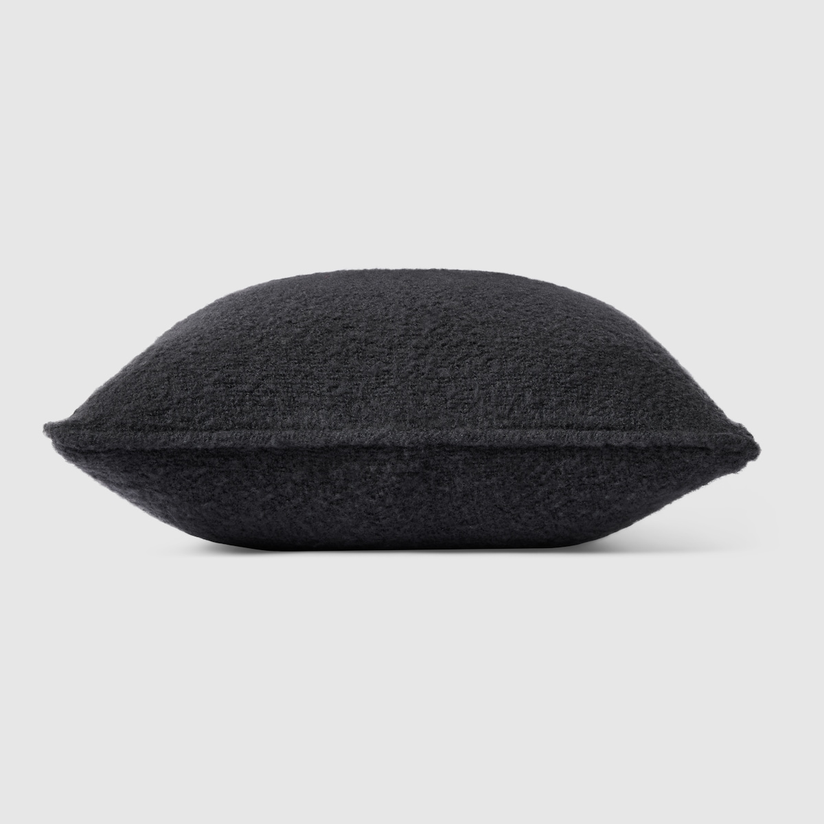 Gucci wool bouclé cushion in grey and light grey | GUCCI® US
