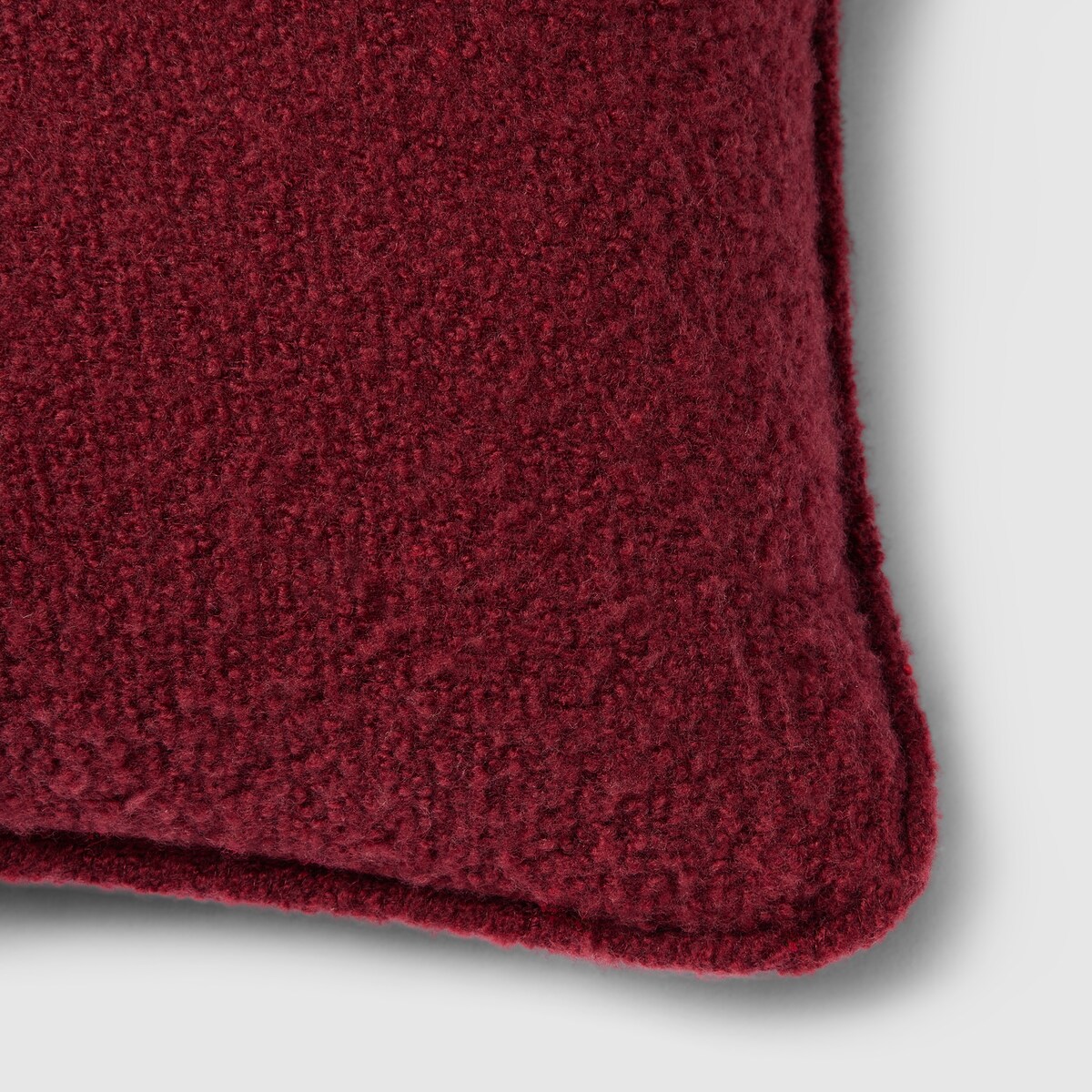 Gucci wool bouclé cushion in Gucci Rosso Ancora red | GUCCI® US