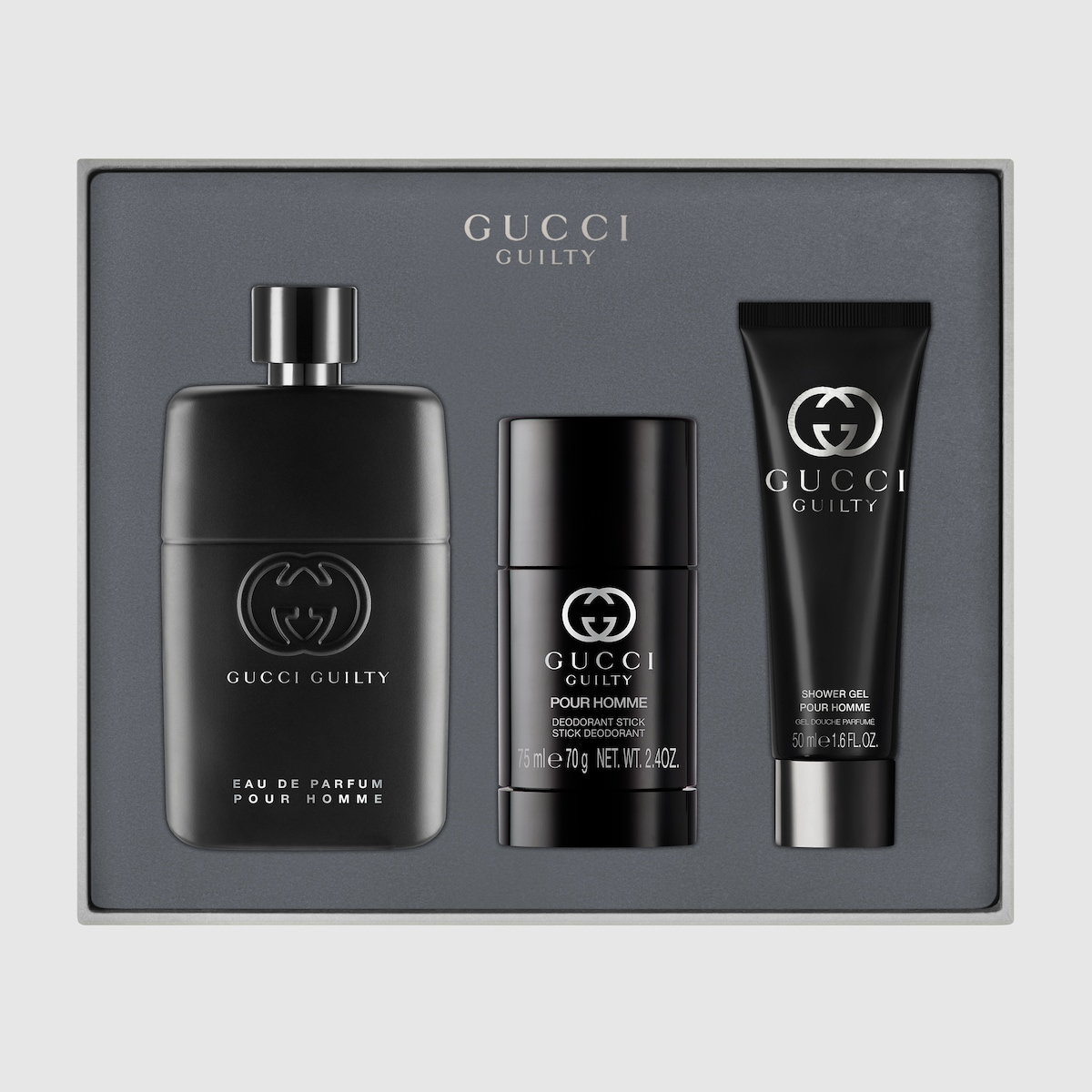 Coffret cadeau Gucci Guilty Pour Homme en eau de parfum | GUCCI® FR