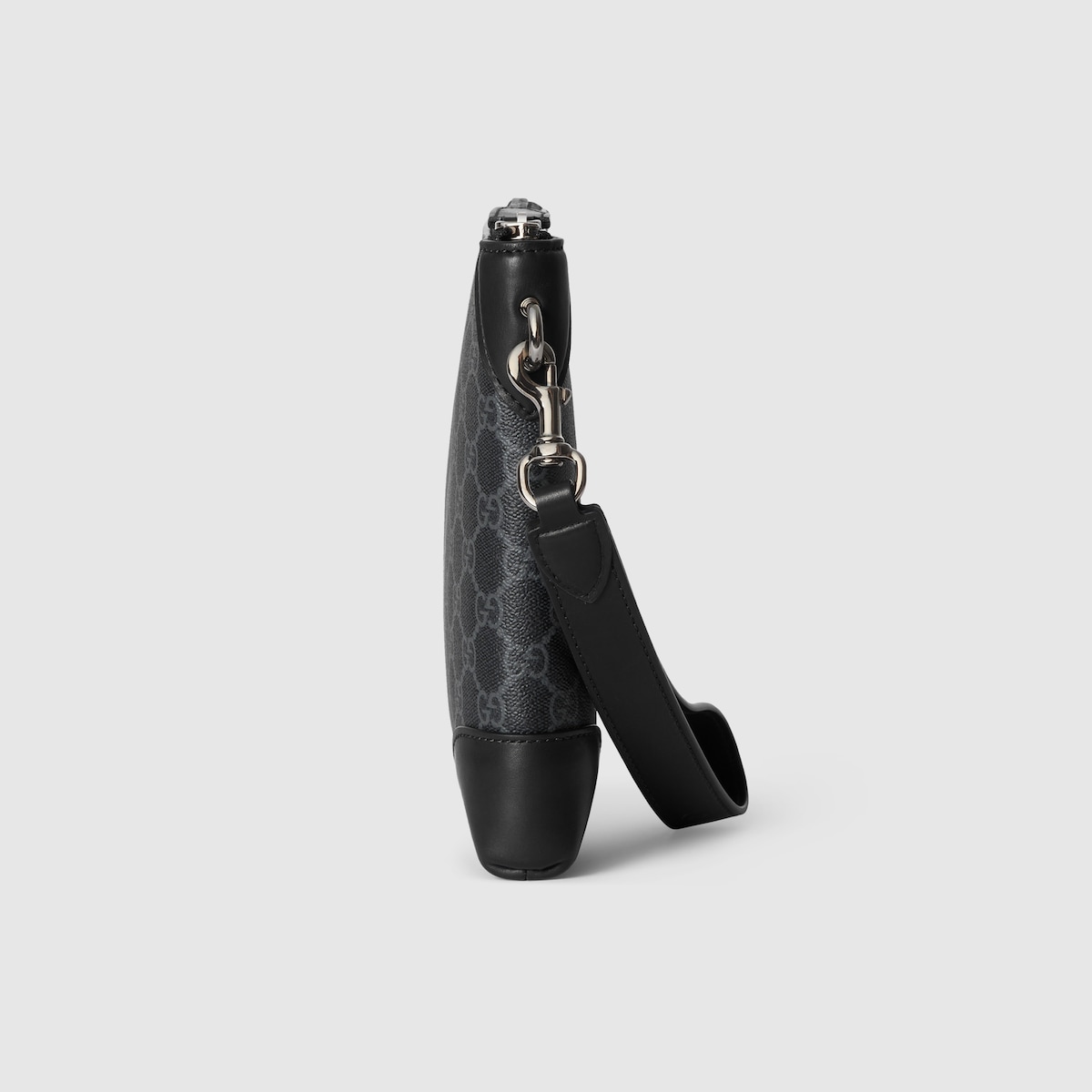 GG Emblem small business case in black fabric | GUCCI® UK