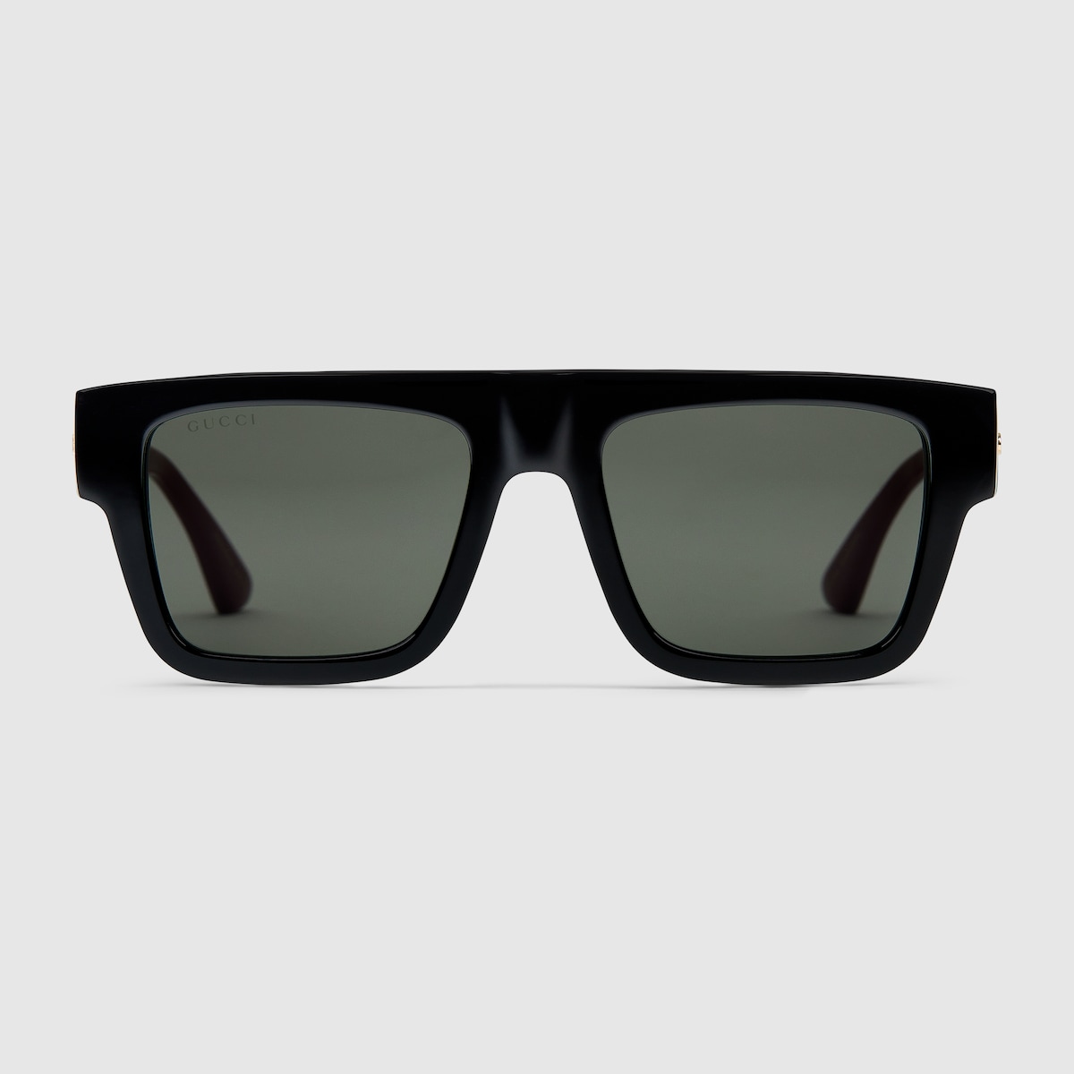 Square frame sunglasses in black | GUCCI® US