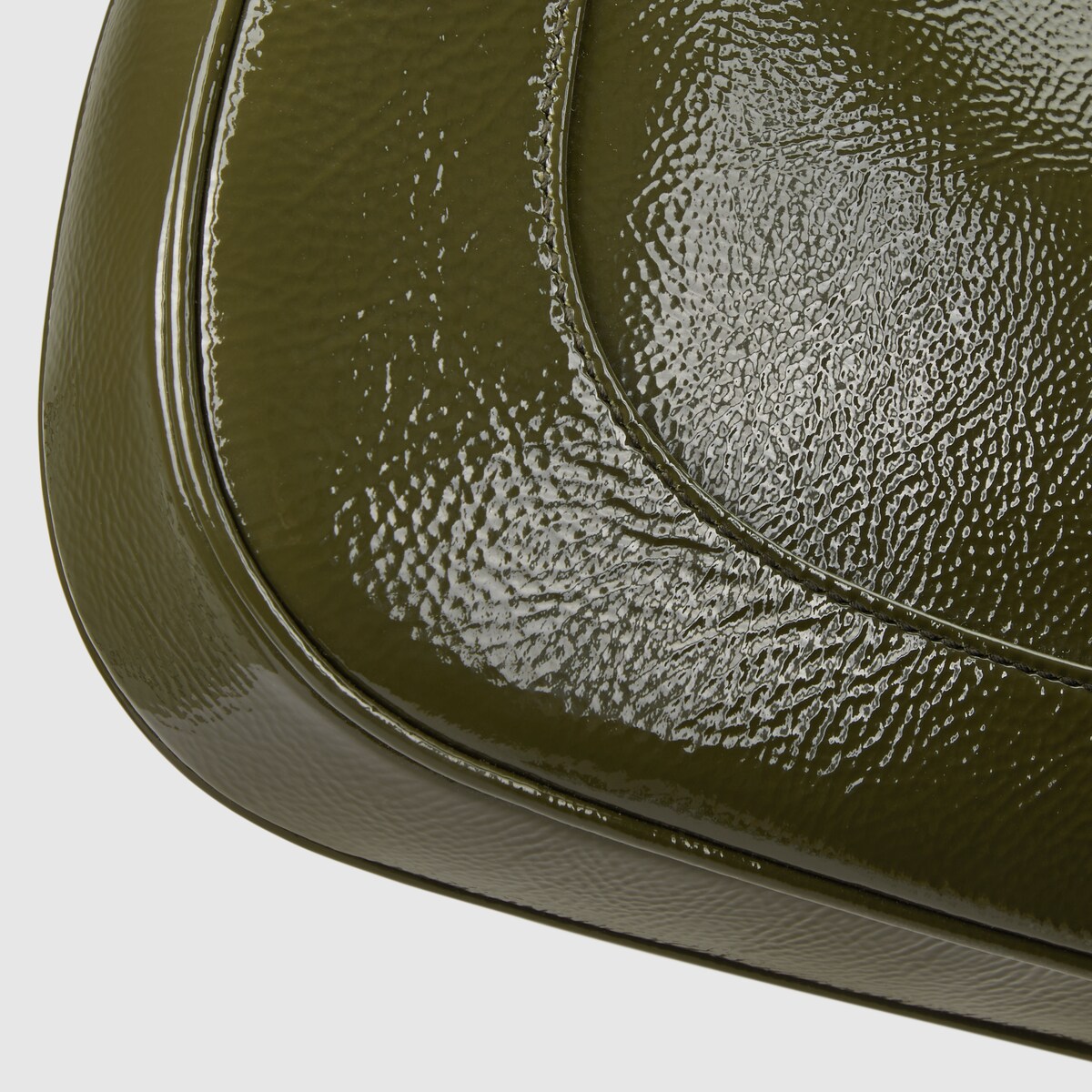 Gucci Jackie medium bag in forest green patent leather | GUCCI® US