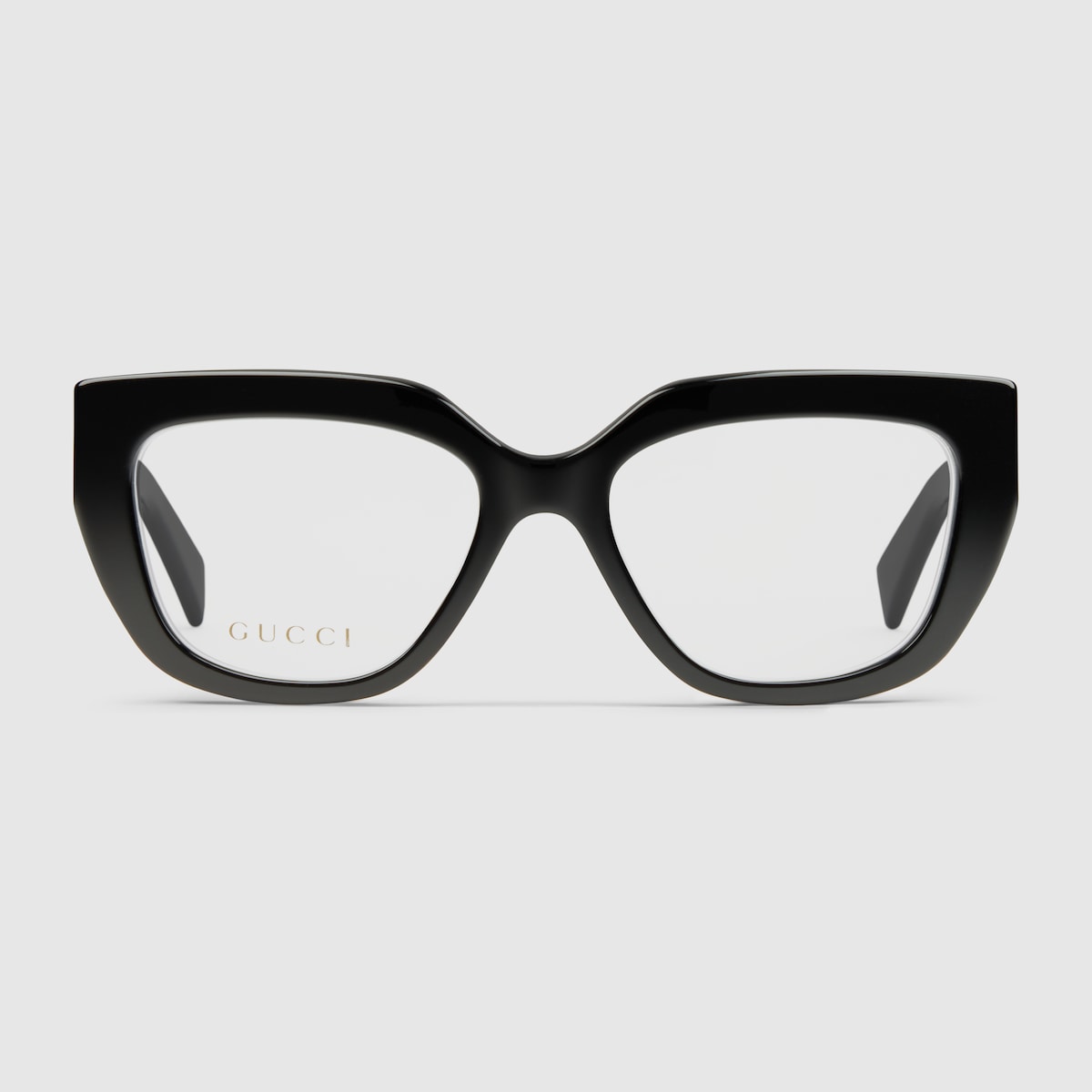 Monture optique œil-de-chat en noir | GUCCI® FR