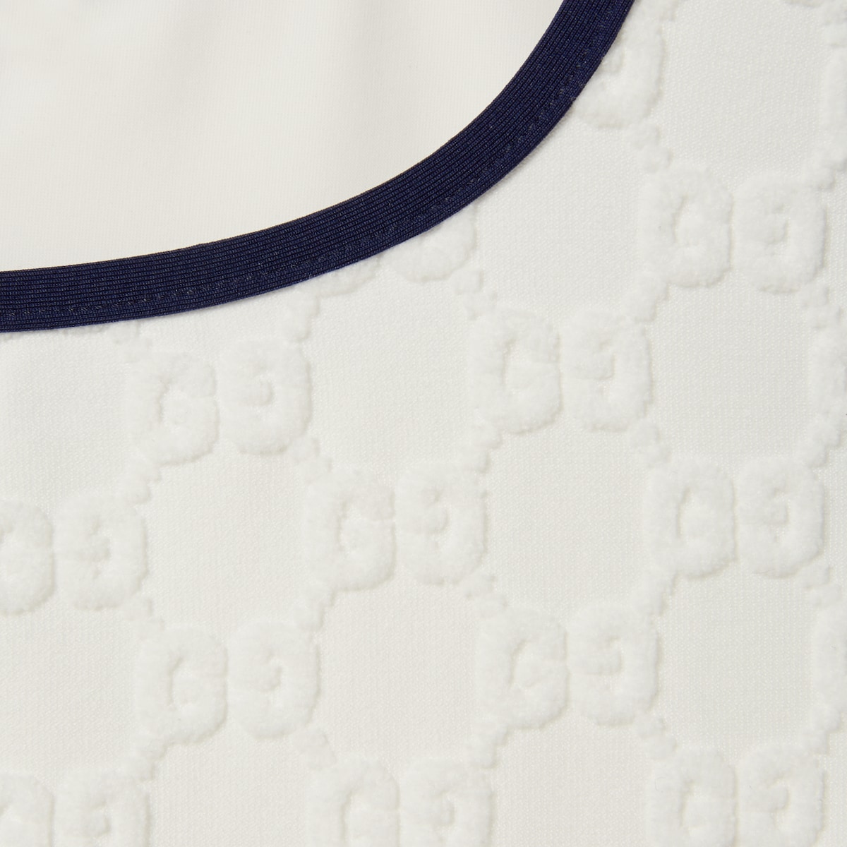 GG terrycloth swimsuit in white | GUCCI® US