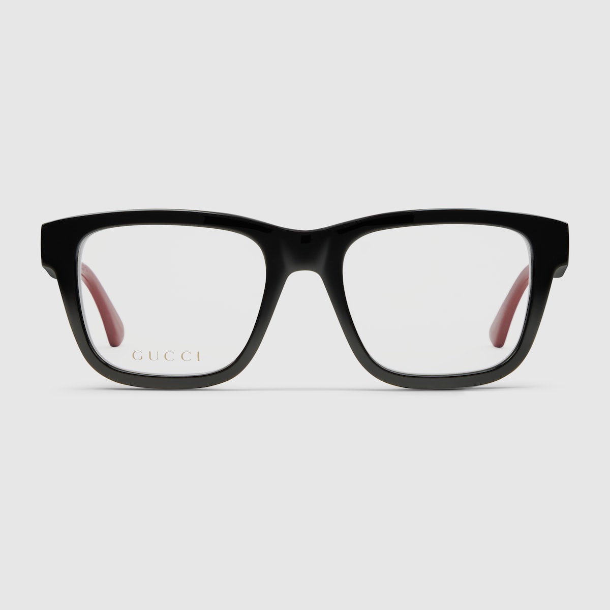 Rectangular optical frame in black | GUCCI® US