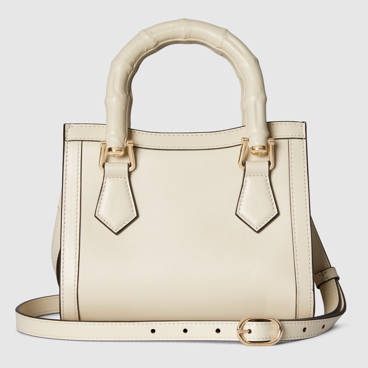 Gucci Diana mini tote bag in ivory leather | GUCCI® Australia