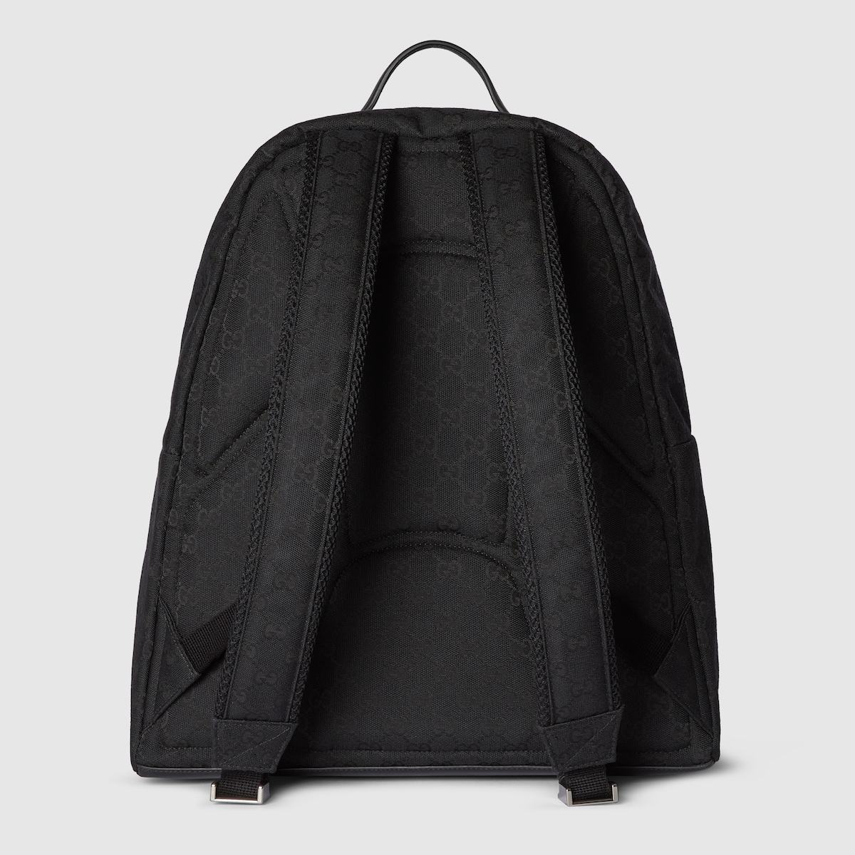 GG canvas medium backpack in black canvas | GUCCI® US