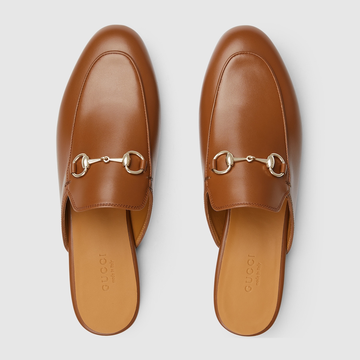 Women's Princetown slipper in brown leather | GUCCI® US