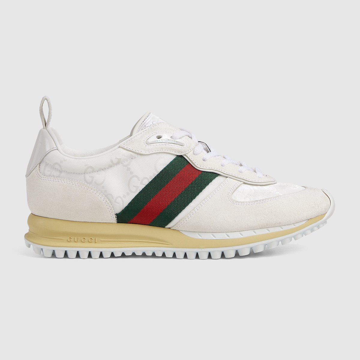 Women's Gucci Re-Motion trainer in white GG nylon | GUCCI® ZA