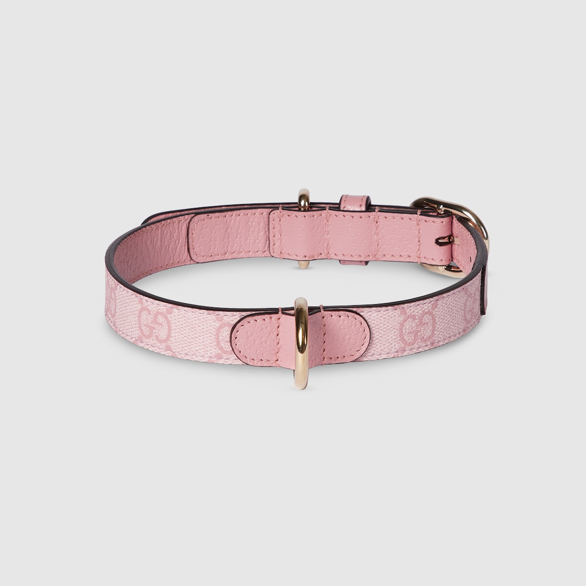Small/medium collar in powder pink fabric | GUCCI® US