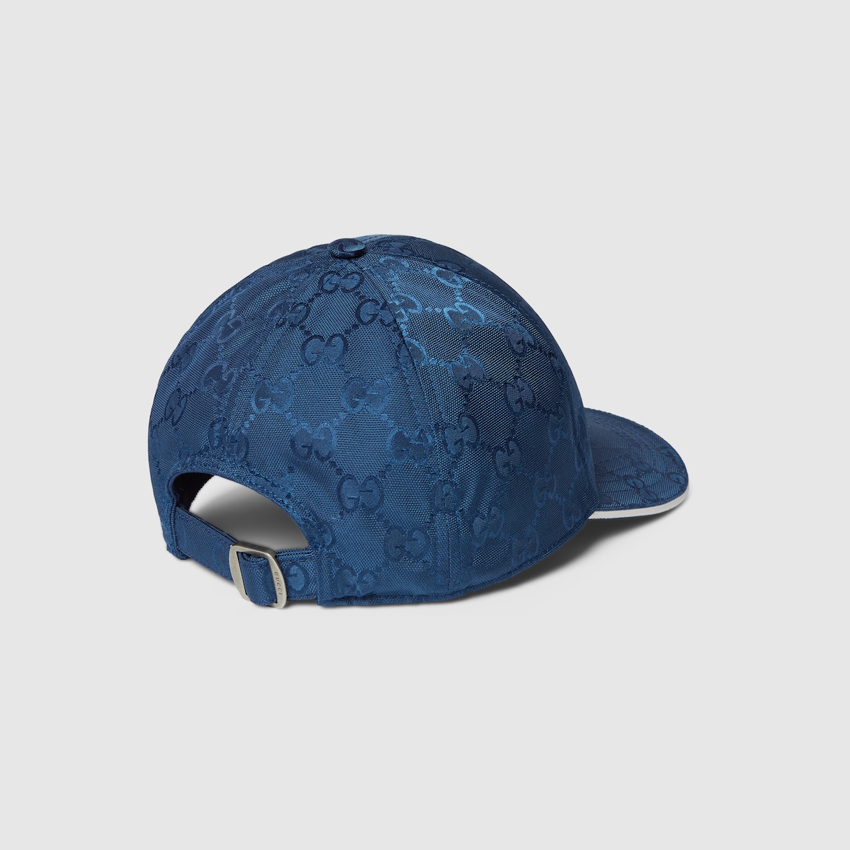 GG nylon baseball hat in blue | GUCCI® CA