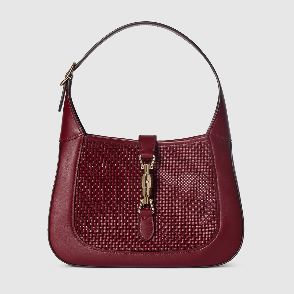 Bolso Gucci Jackie 1961 tamaño mediano en piel rojo Rosso Ancora ...
