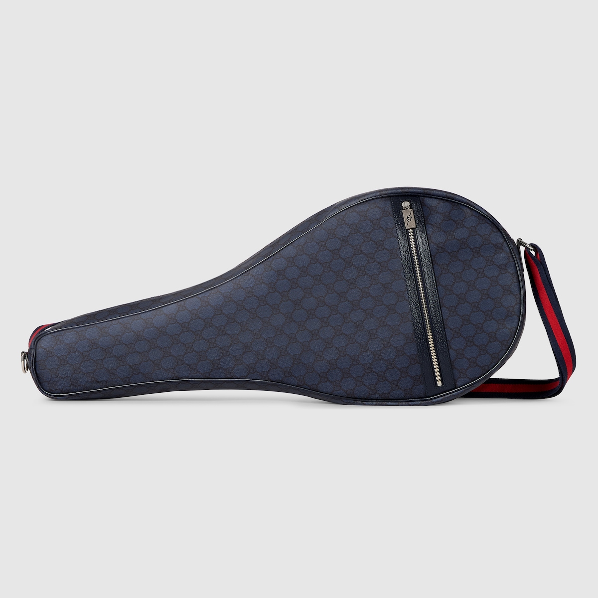 Tennis racket case with Web in dark blue GG Supreme | GUCCI® US