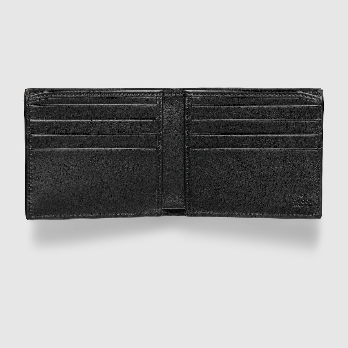 Cartera plegable GG Marmont inpiel suave negra | GUCCI® MX