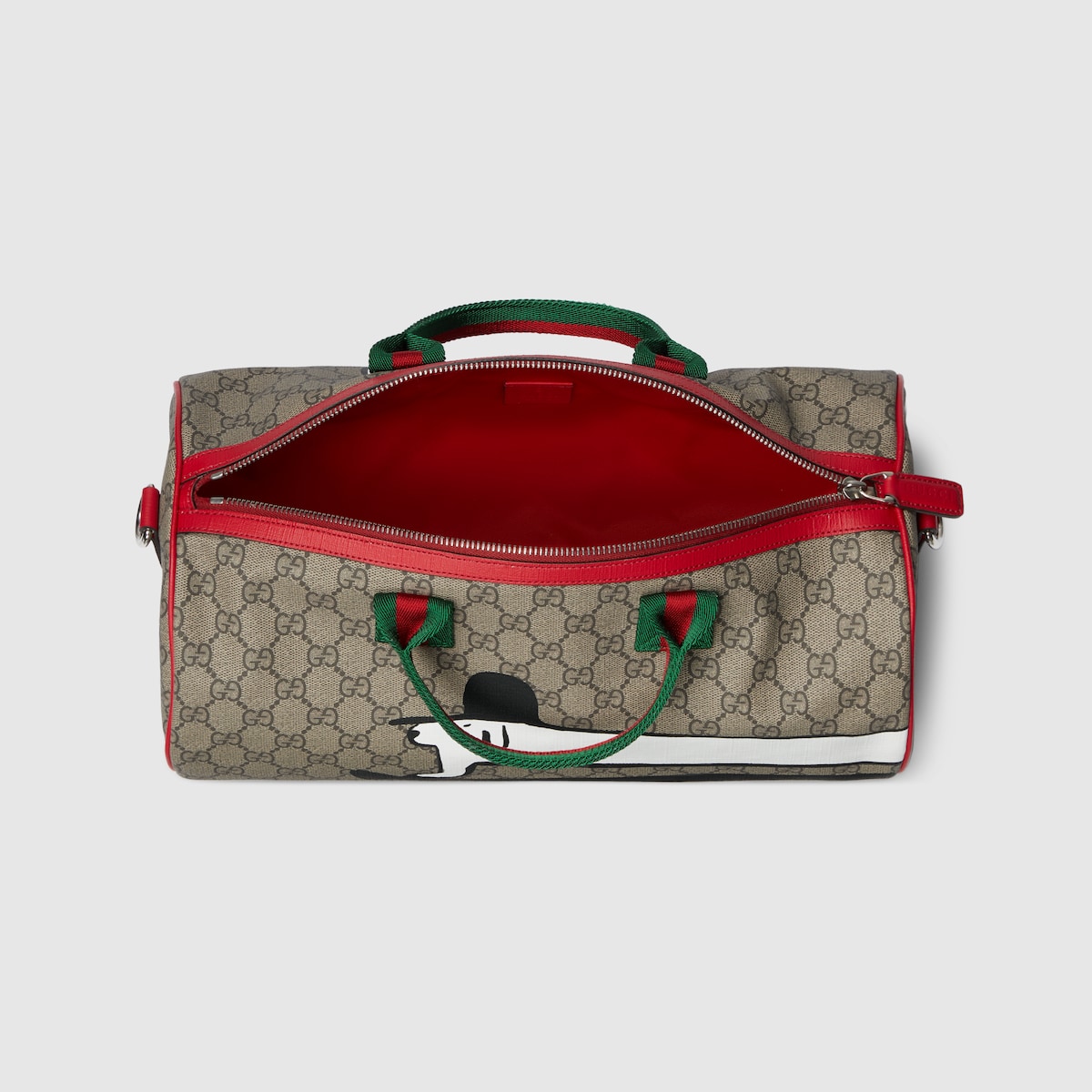 Children's printed GG top handle bag in beige and brown GG Supreme ...