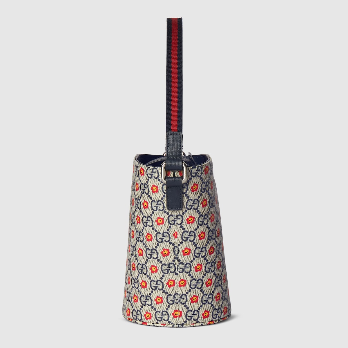 Children's printed GG bucket bag in beige and blue GG Supreme | GUCCI® US