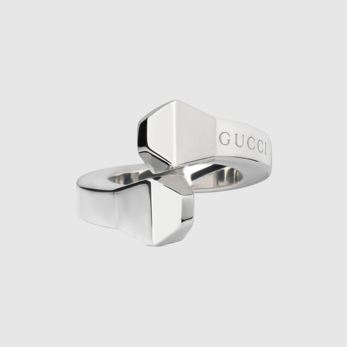 Chiodo band ring in 925 sterling silver | GUCCI® US
