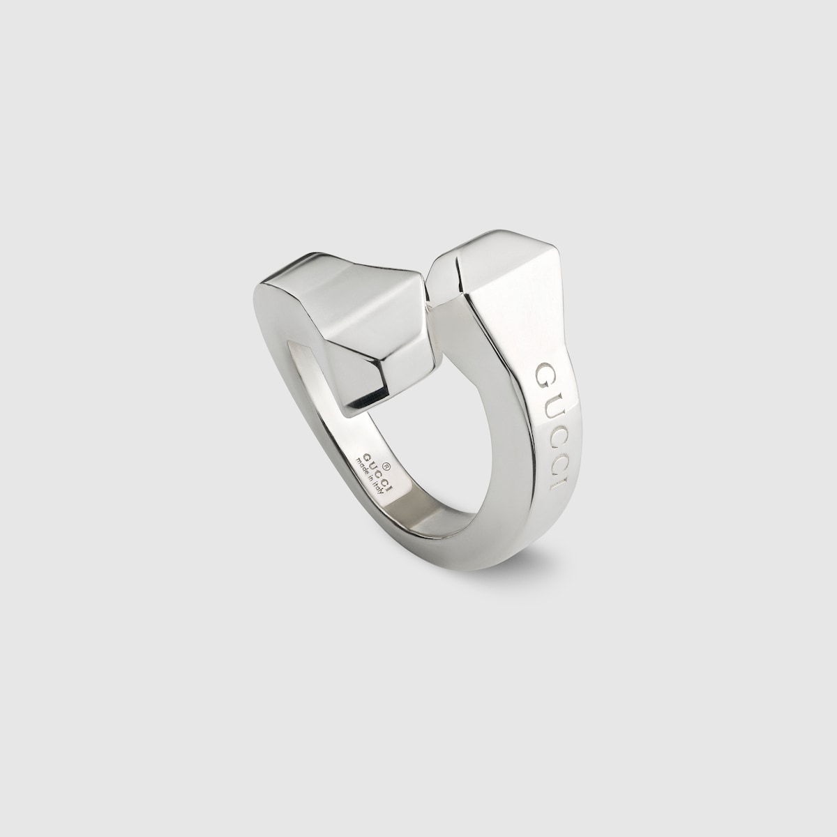 Chiodo band ring in 925 sterling silver | GUCCI® US
