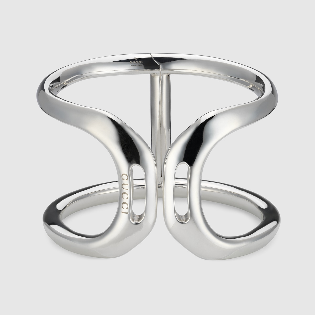Gucci Staffa cuff bracelet in 925 sterling silver | GUCCI® US